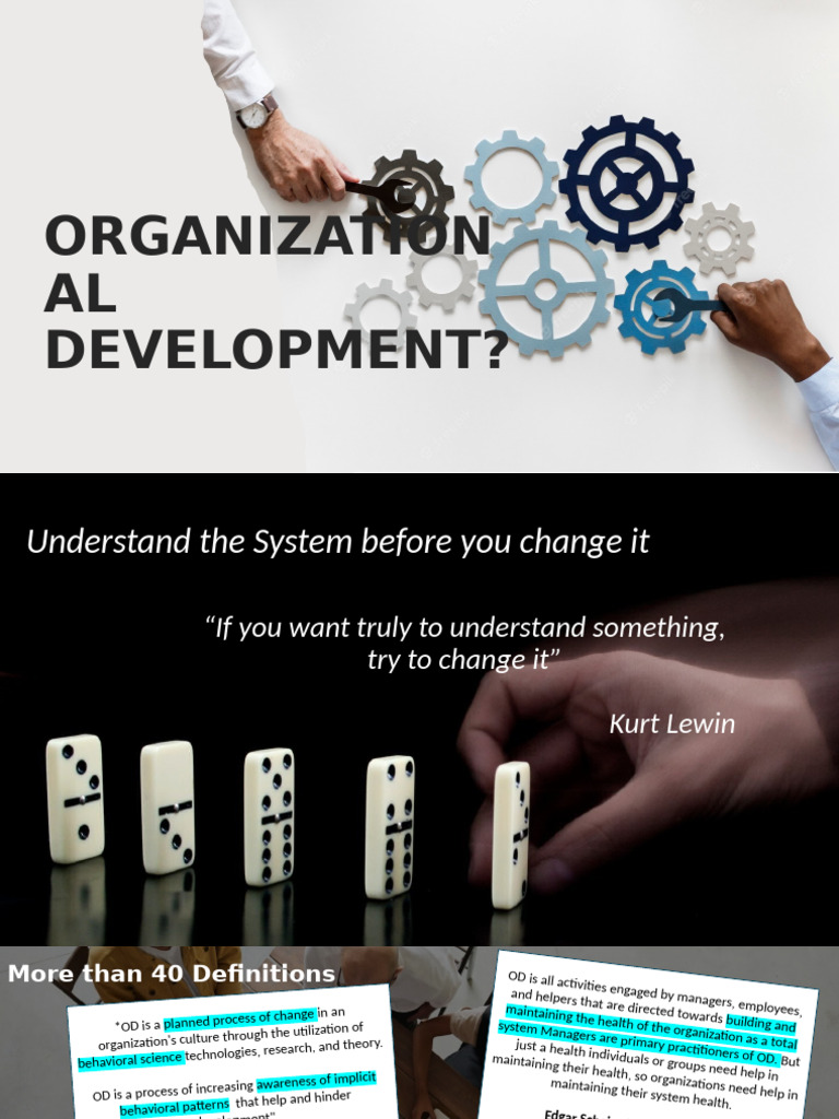 What Is Organizational Development | PDF | Leadership | Goal