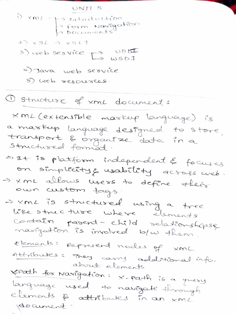 WP Unit 5-1 | PDF | Computing | Xml