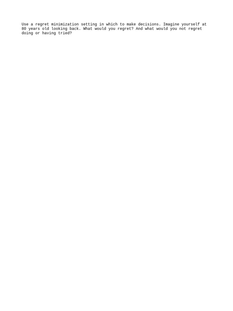 Regret Minimization Protocol | PDF