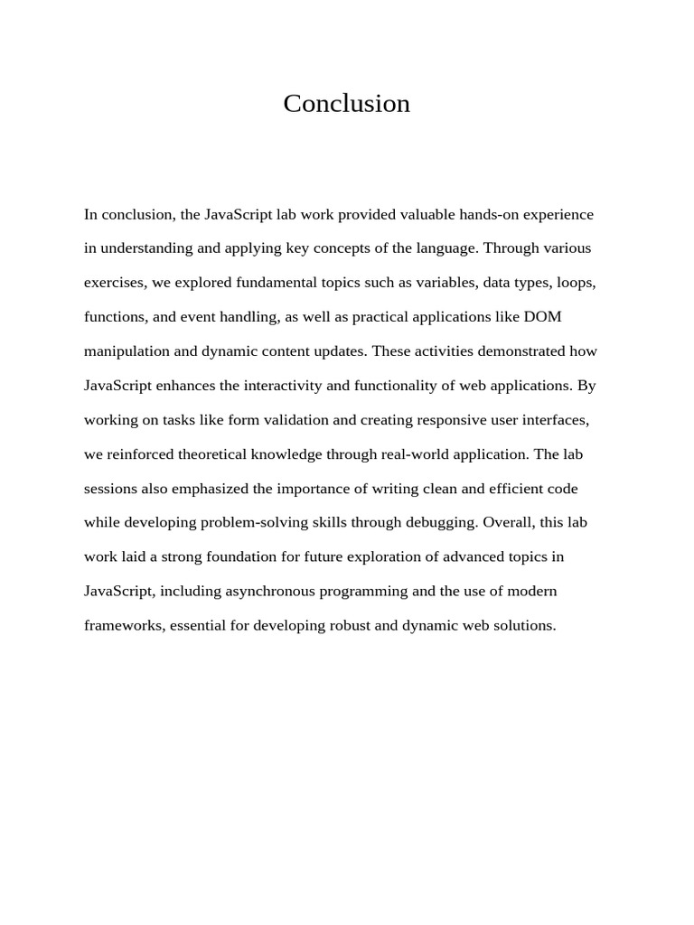 Conclusion | PDF
