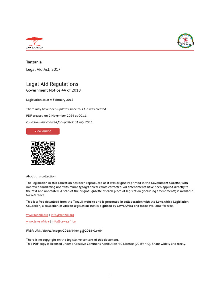 Legal Aid Regulations | PDF | Legal Aid | Paralegal