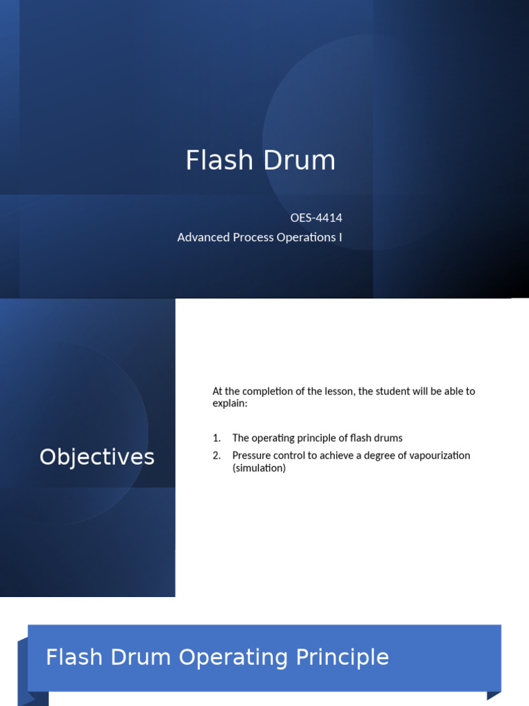 Flash Drum Operation and Control Guide | PDF | Industrial Processes | Gases