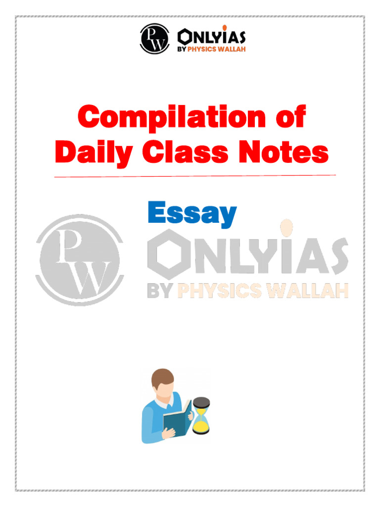 Essay Compilation Notes | PDF | Journalism | News