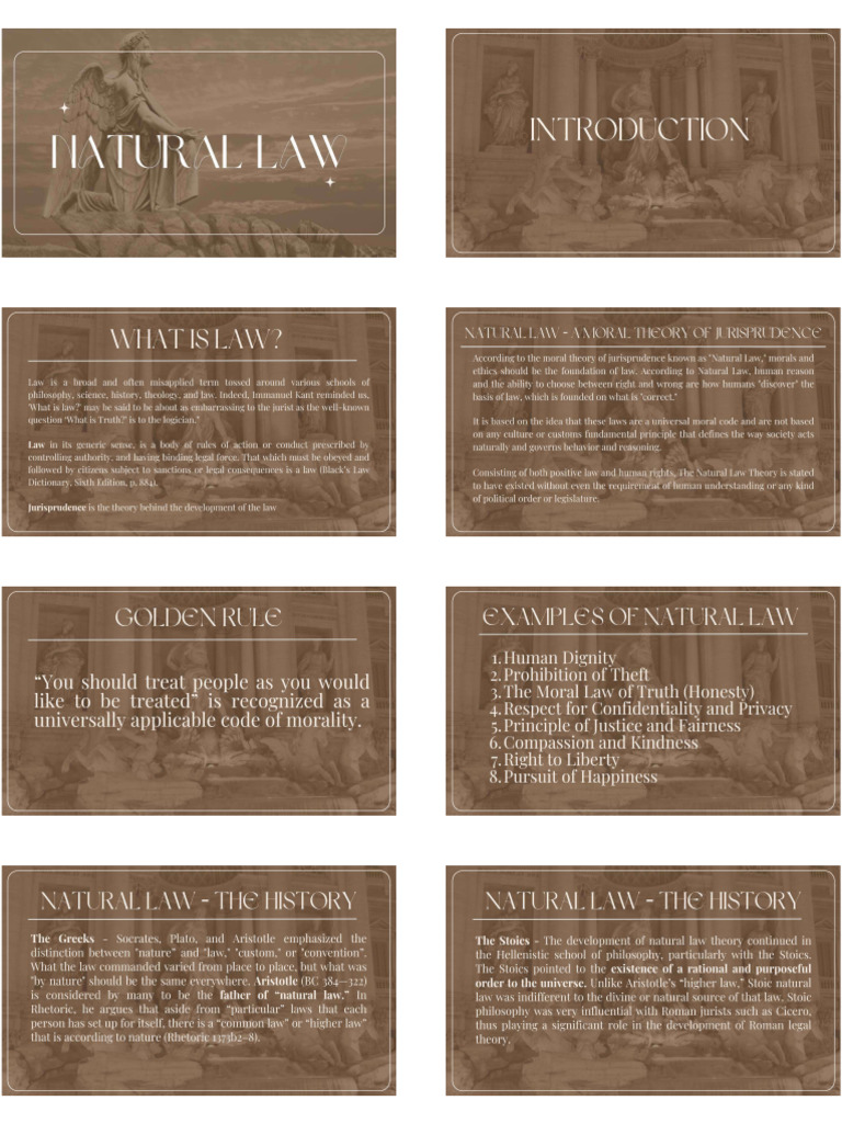 Natural Law | PDF