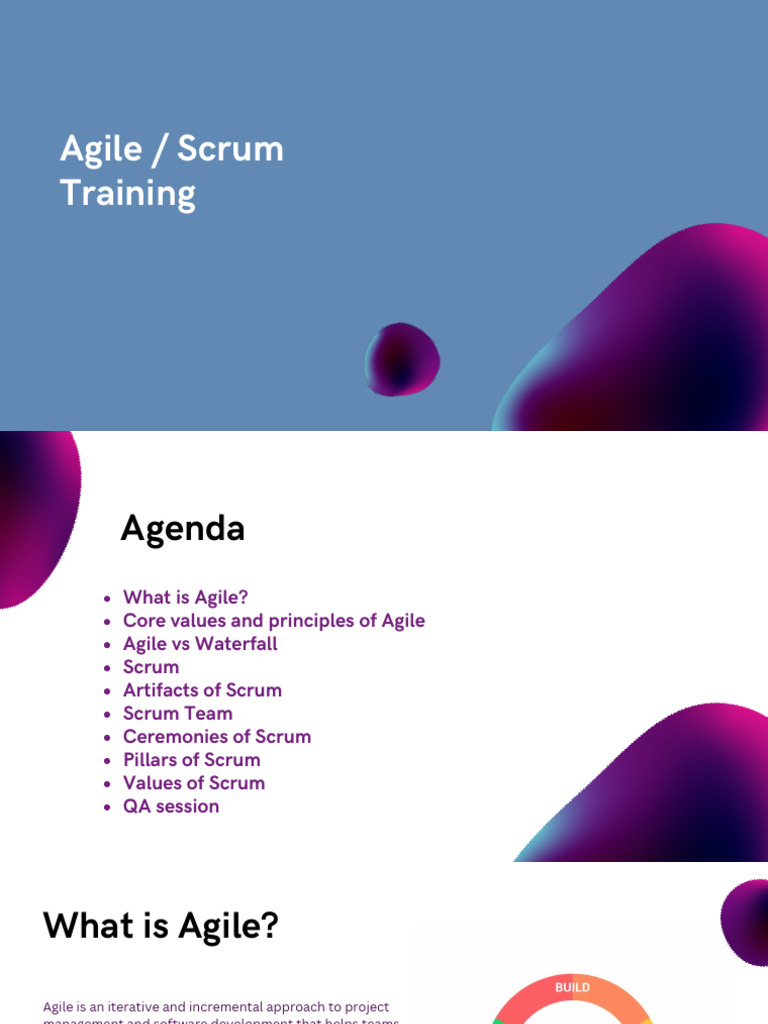 Agile Project Management Values & Principles | PDF | Agile Software ...