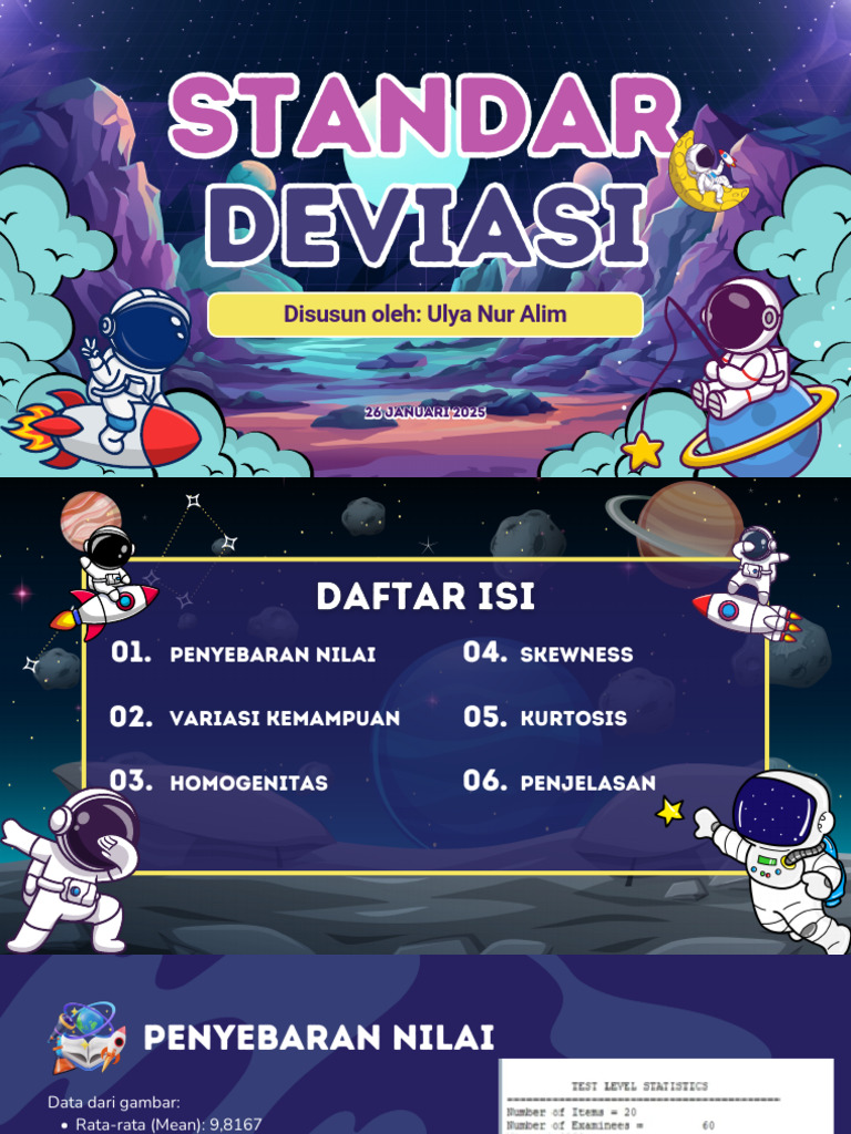 Standar Deviasi | PDF