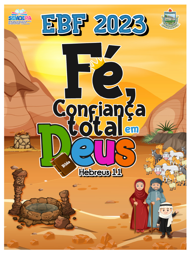 1 - Apostila Ebf 2023 - Fé | PDF | Abraão | Isaac