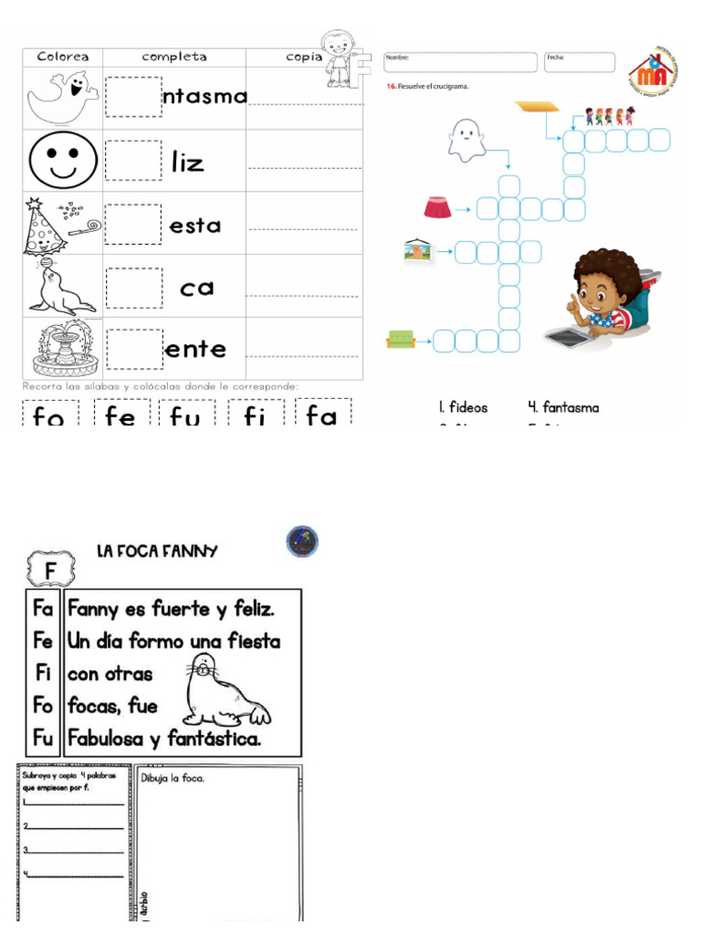 Fa, Fe, Fi, Fo, Fu | PDF