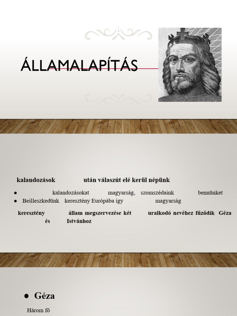 Államalapítás | PDF