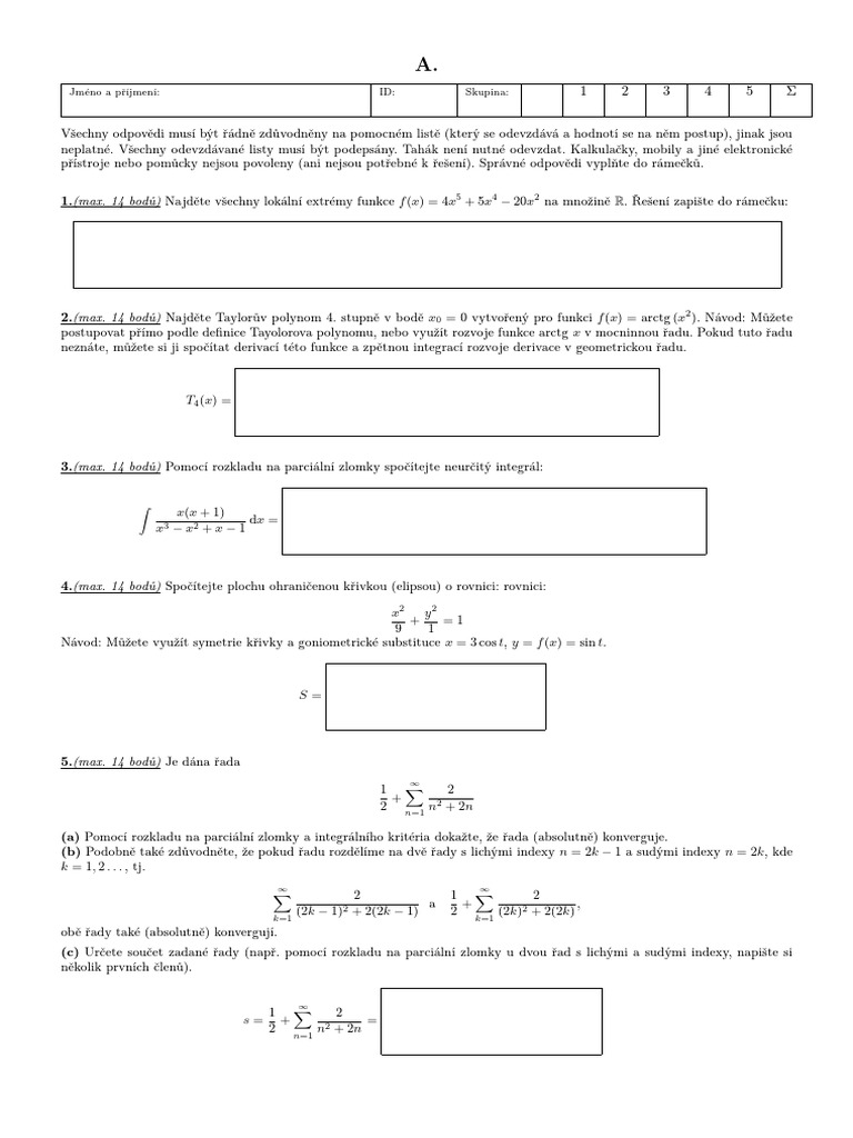 Prvni Termin A 2023 Zadani | PDF