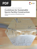 Sports Complex Design Guidelines | PDF