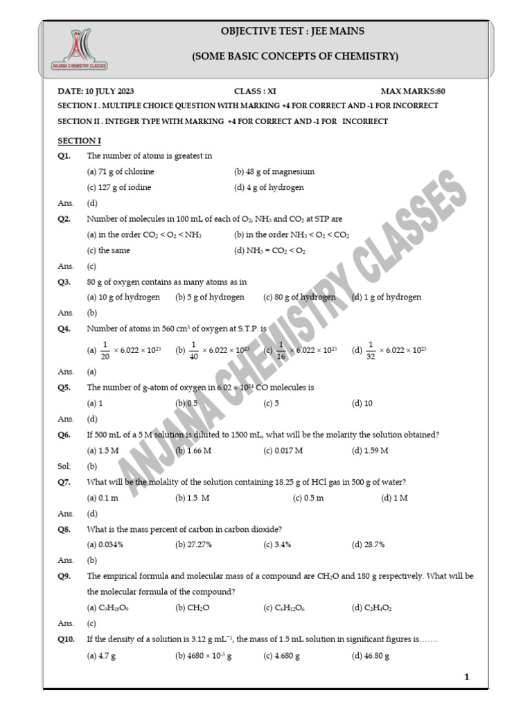 Some Basic (Solutions) - 1282927 - 2023 - 07 - 24 - 13 - 52 | PDF ...