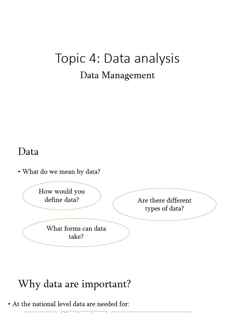 Topic 5_ Data Analysis (1) | PDF | Histogram | Pie Chart