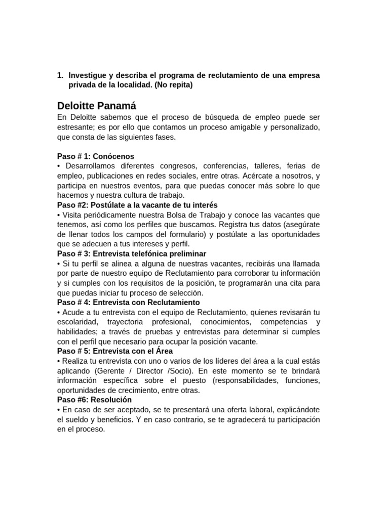Tarea Grupal 4 ARH (Sin Portada y Sin Terminar) | PDF
