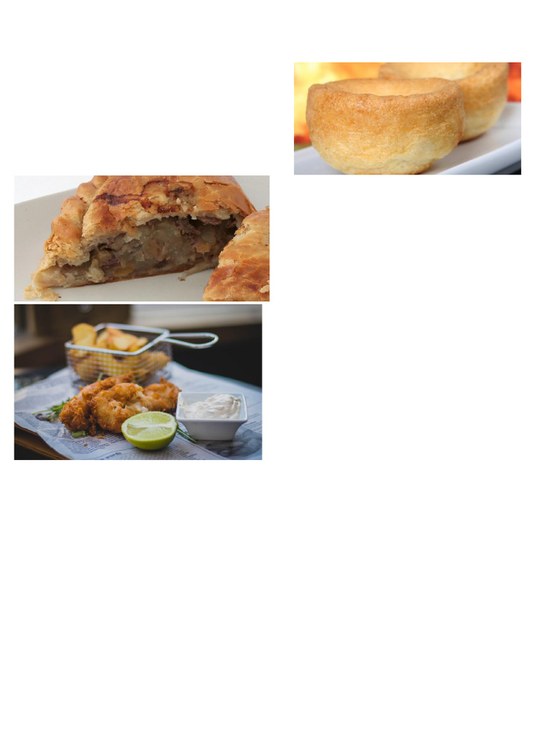 Comidas Tipicas Da Inglaterra | PDF