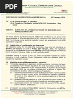 2025 Kcse Registration Return Envelops | PDF | Written Communication