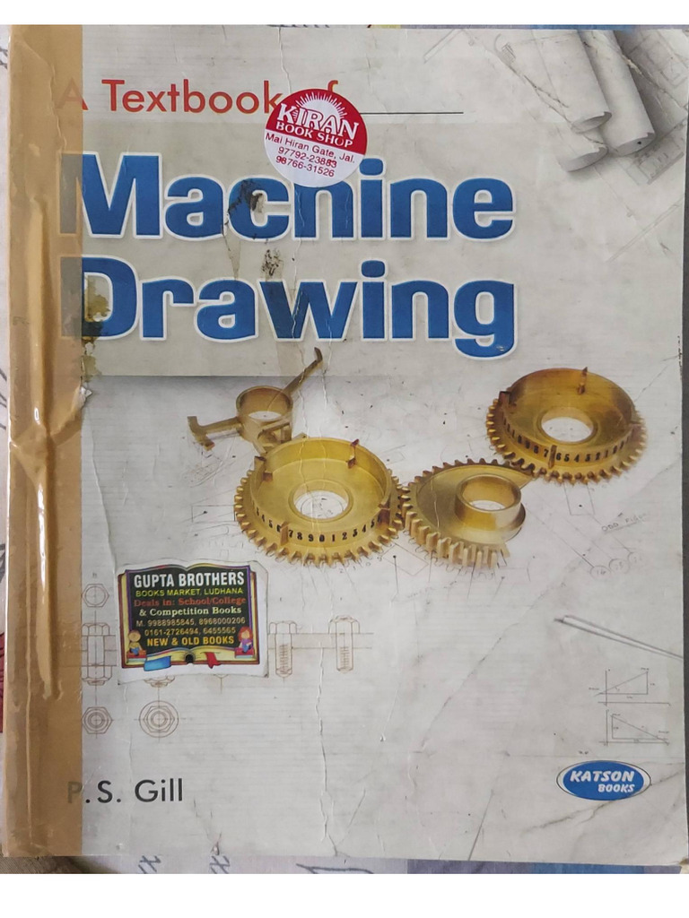 Machine Drawing PS Gill Harnoor S S | PDF