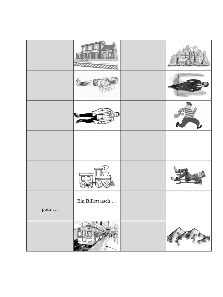 Vocabulaire essentiel de la gare et du train | PDF | Transport ...