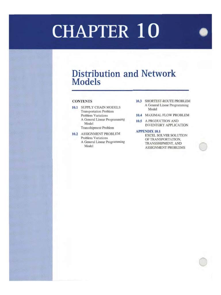 Ch10.Quantitative Methods For Business David R. Anderson | PDF