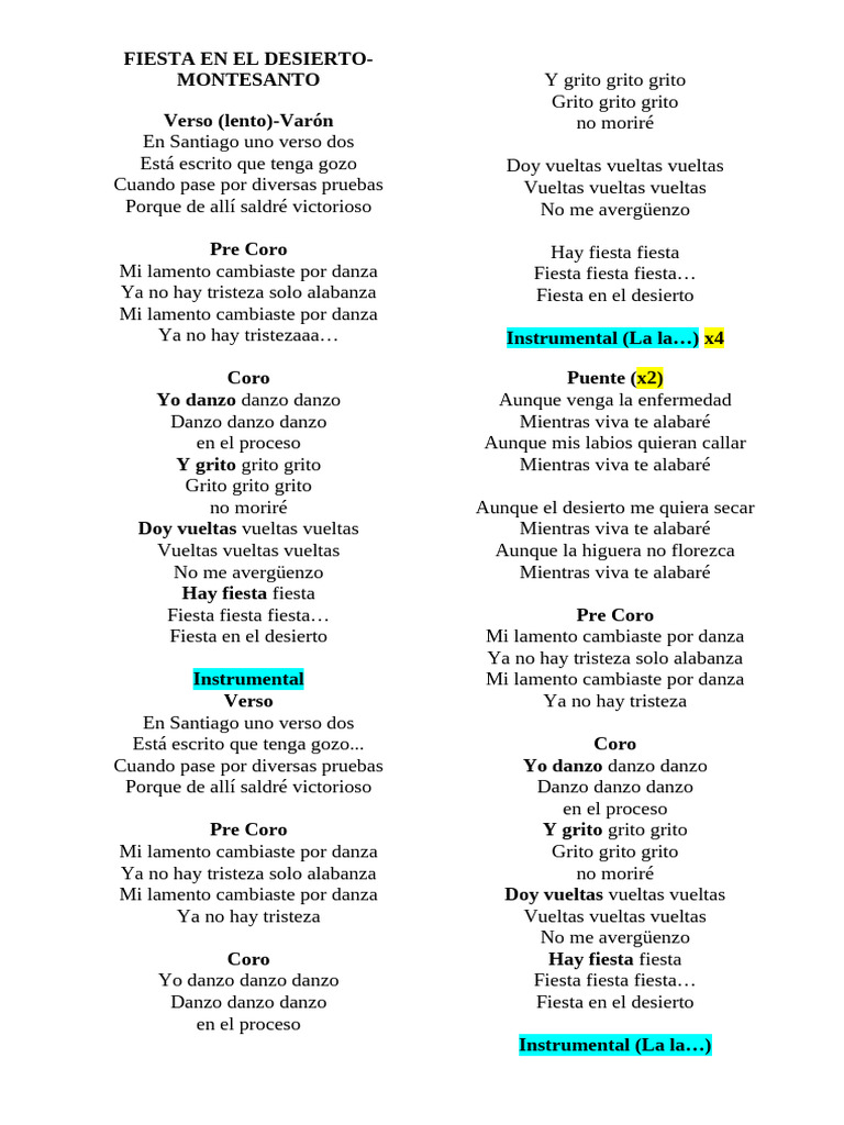 LETRAS GPS CANCIONES.pdf | PDF | Jesús | Amor