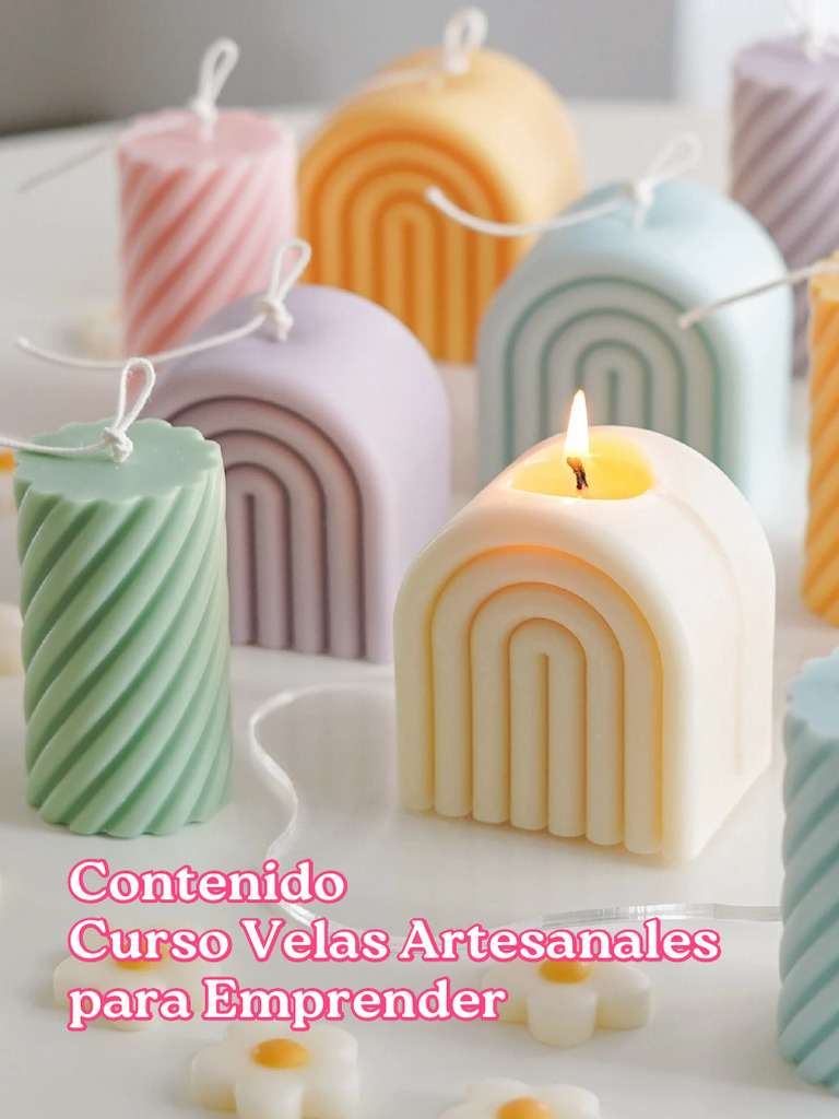 Pensum Curso Velas Artesanales - 20250101 - 180319 - 0000 | PDF | Vela