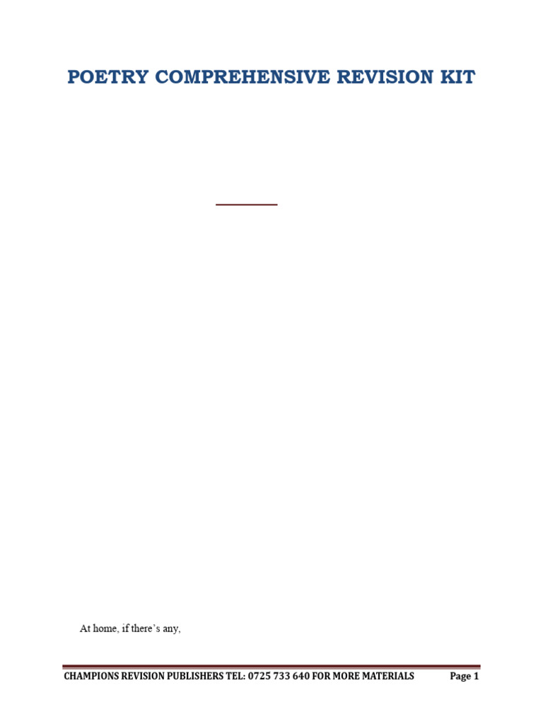 POETRY SUPER MODELS_CHAMPIONS | PDF | Poetry