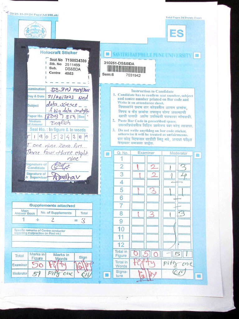 Dsbda Solve Paper | PDF