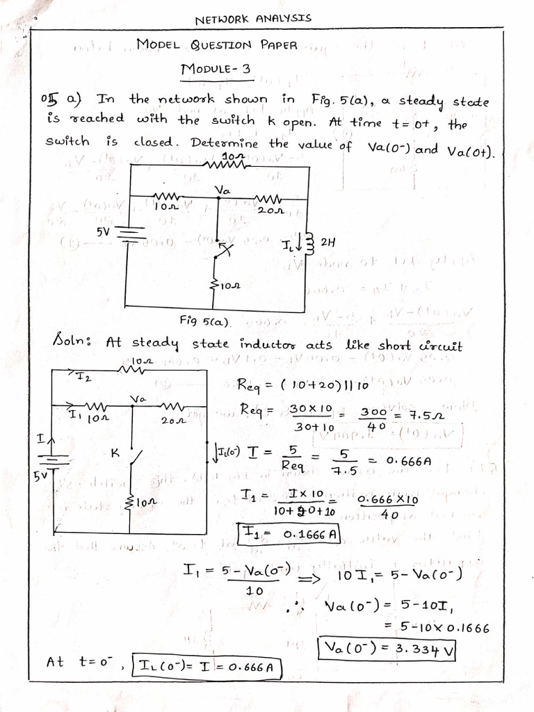 BEC304 - Module-3 - Solved QP | PDF