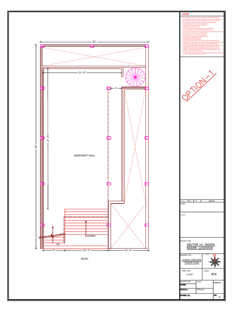 30'x60' | PDF | Architectural Elements | Civil Engineering