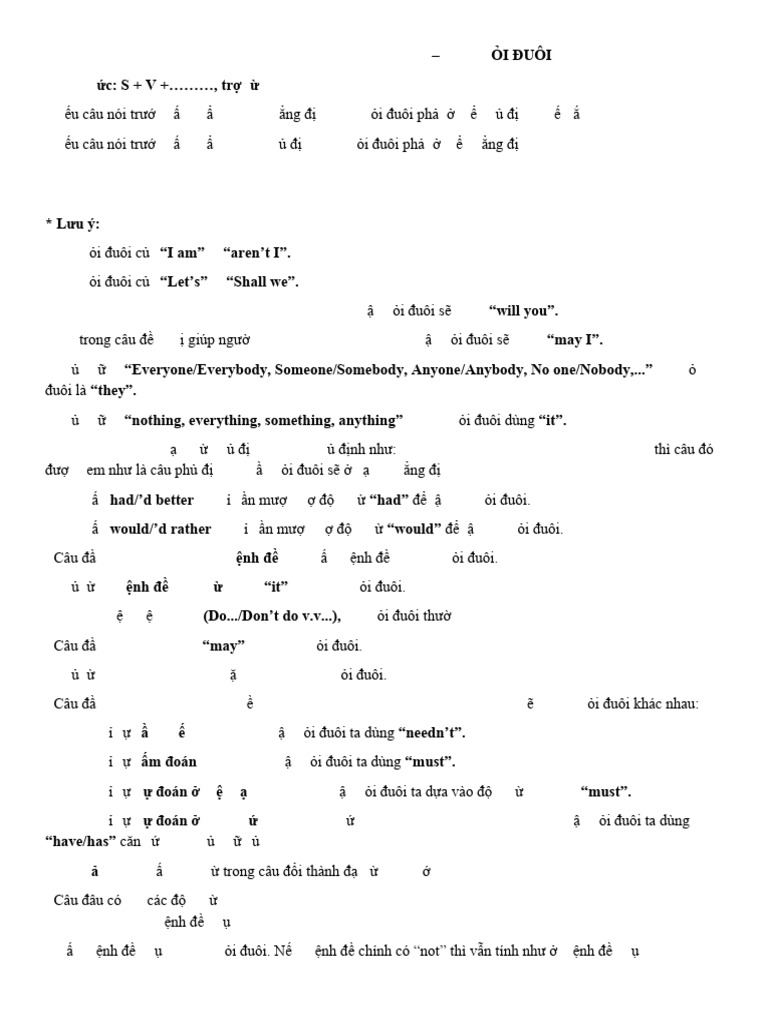 Module 7 - Question Tags | PDF