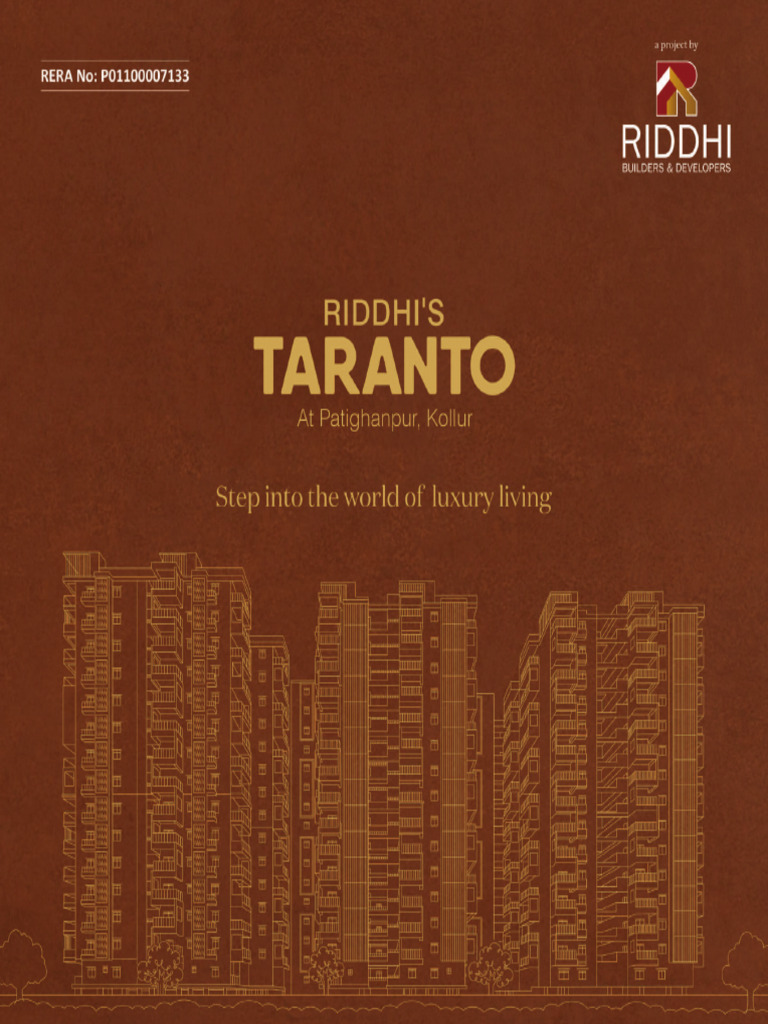 Riddhi Taranto New Big Brochure | PDF