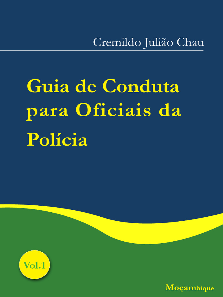 Guia de Conduta para Oficiais da PRM | PDF | Tráfego | Polícia