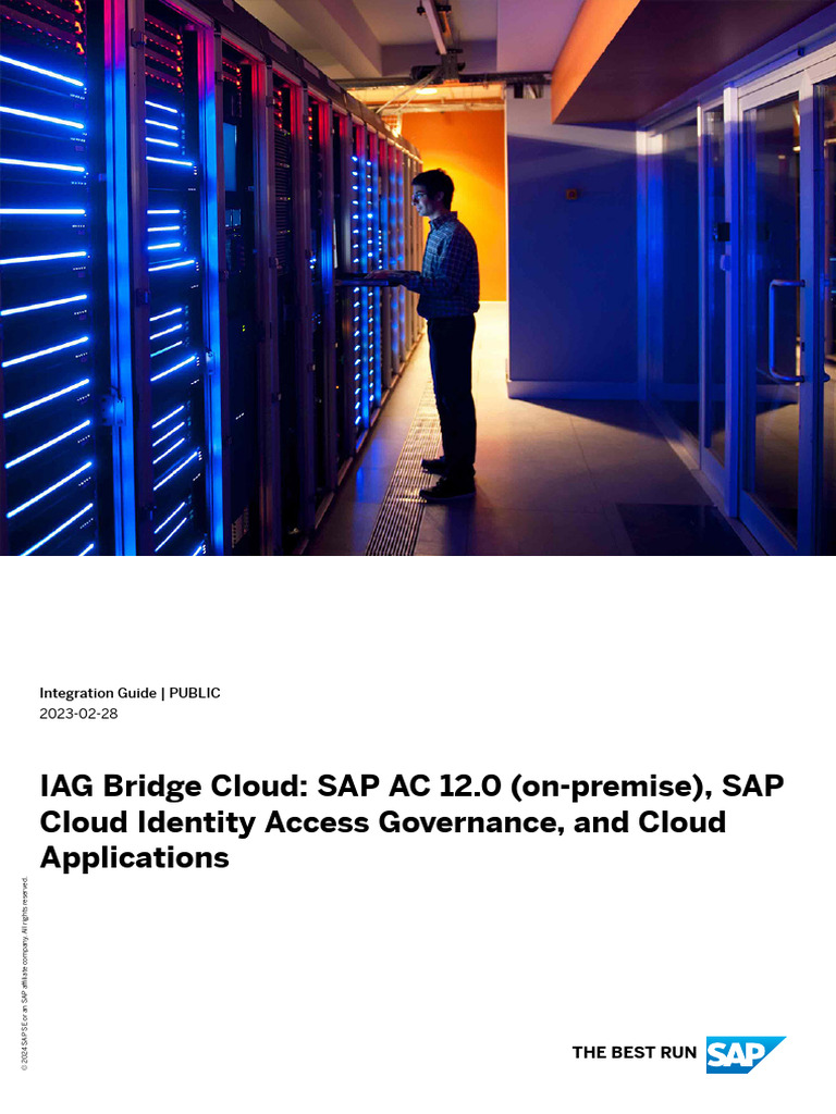 IAG Bridge Cloud SAP AC12.0, SAP Cloud Identity Access and Cloud App ...