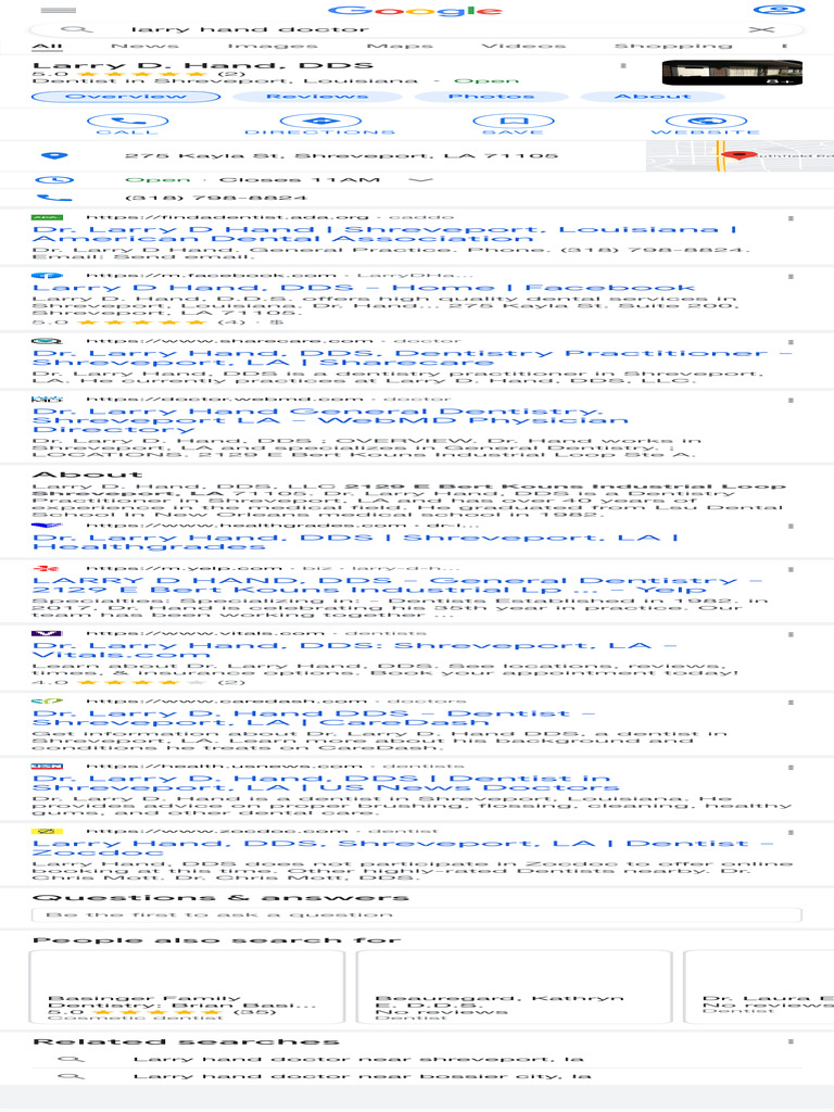 Shreveport's Trusted Dentist | PDF | Dentist | Dental Degree