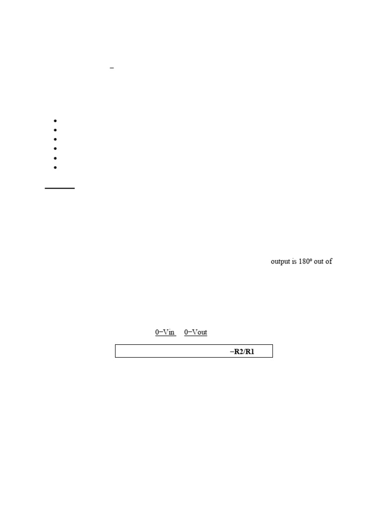 Lica Lab Manual | PDF | Operational Amplifier | Amplifier
