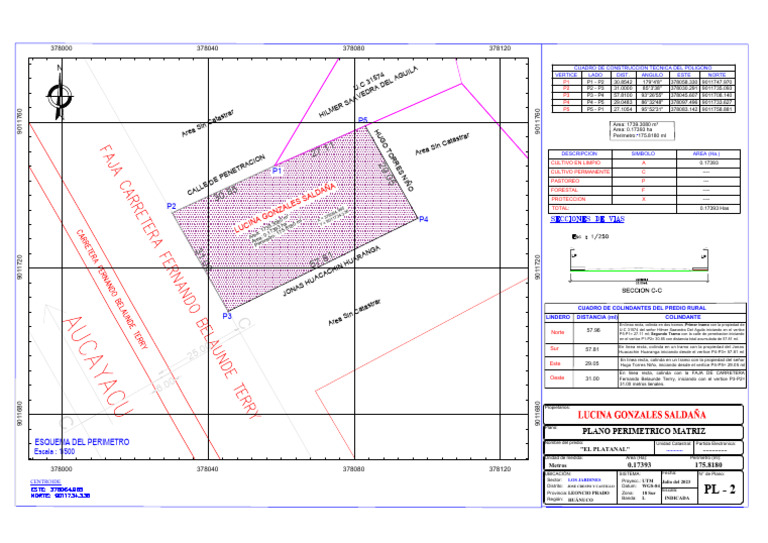 MATRIZ-perimetro hoja A3 | PDF
