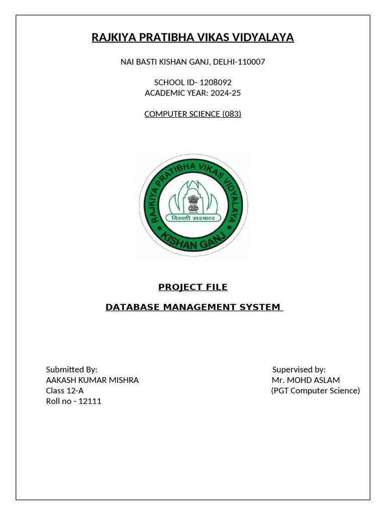 FRONT PAGE PROJECT | PDF