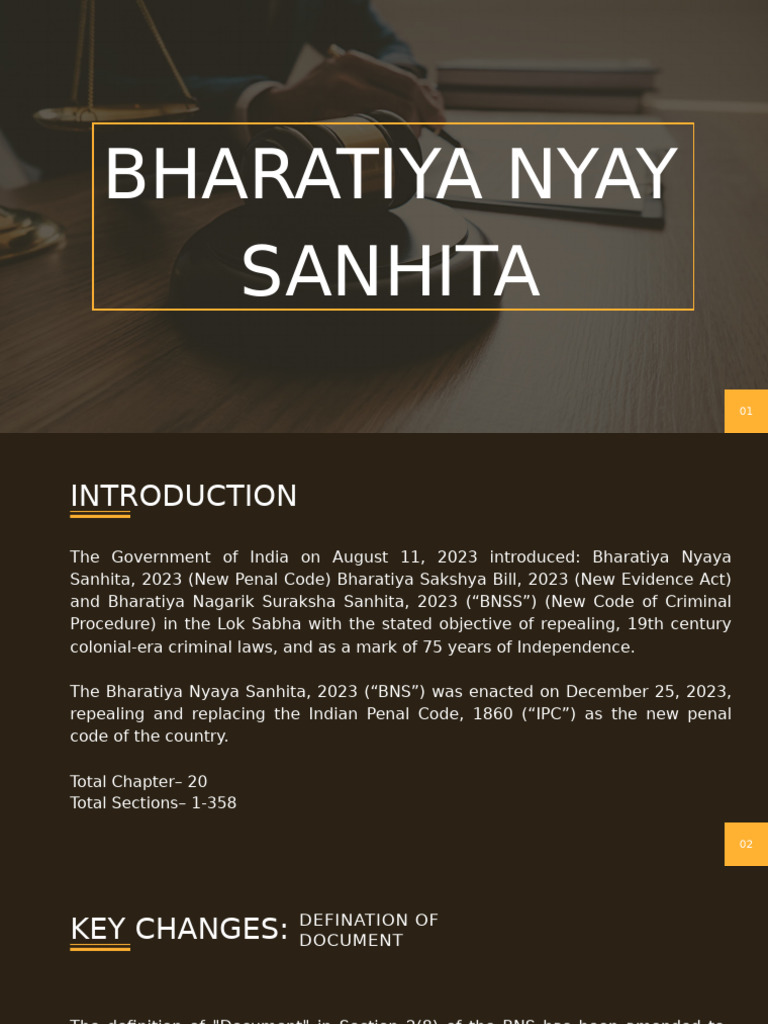 Bharatiya Nyay Sanhita | PDF | Theft | Crimes