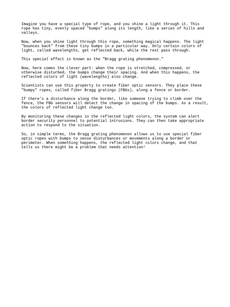 Simple Words Explaination of Working | PDF