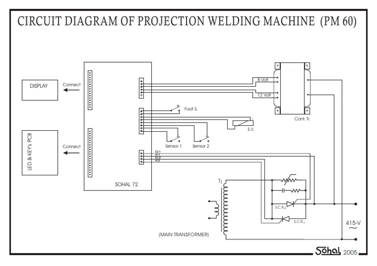 Circuit Diagram of Welding Machine | PDF