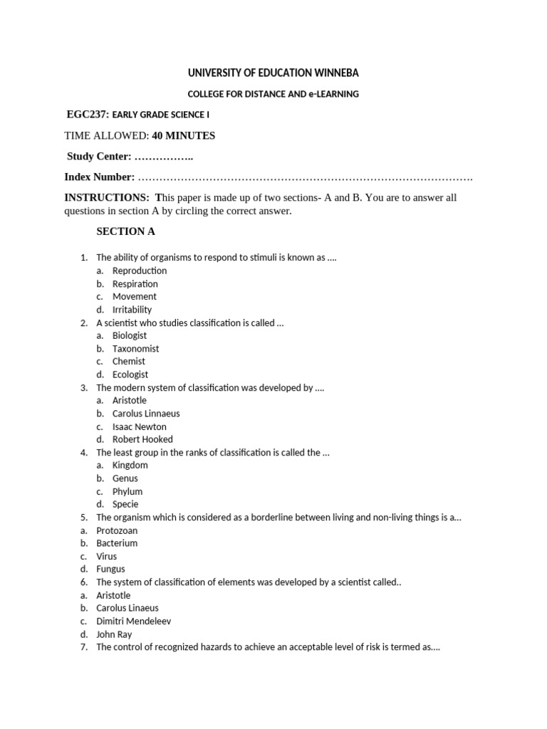 Early Grade Science Exam Questions | PDF | Liquids | Melting Point