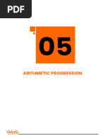 ARITHMETIC PROGRESSION - PYQs | PDF | Mathematics | Arithmetic