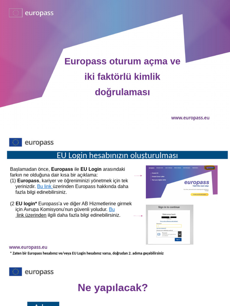 Epass 2FA Tutorial Final TR | PDF