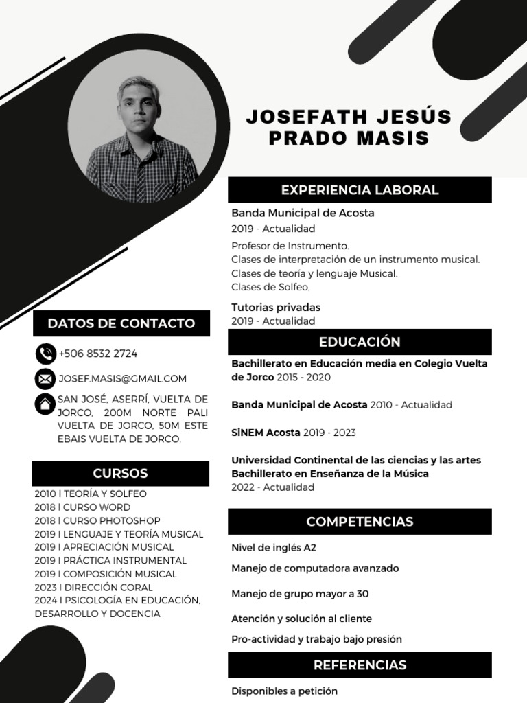 CV Josefath J Prado | PDF