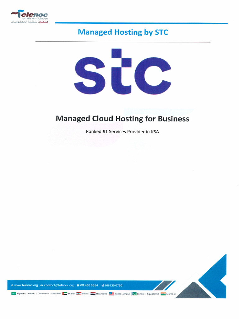 STC-Scope-SNC | PDF | Cloud Computing | Data Center