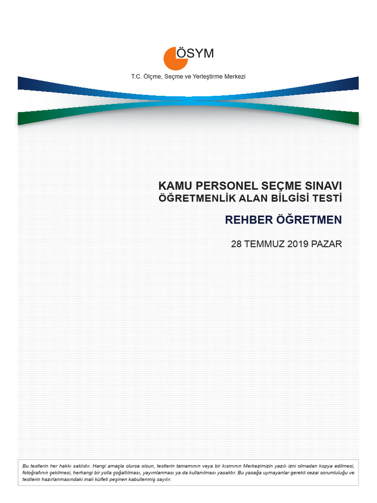 2019 OABT Rehber | PDF