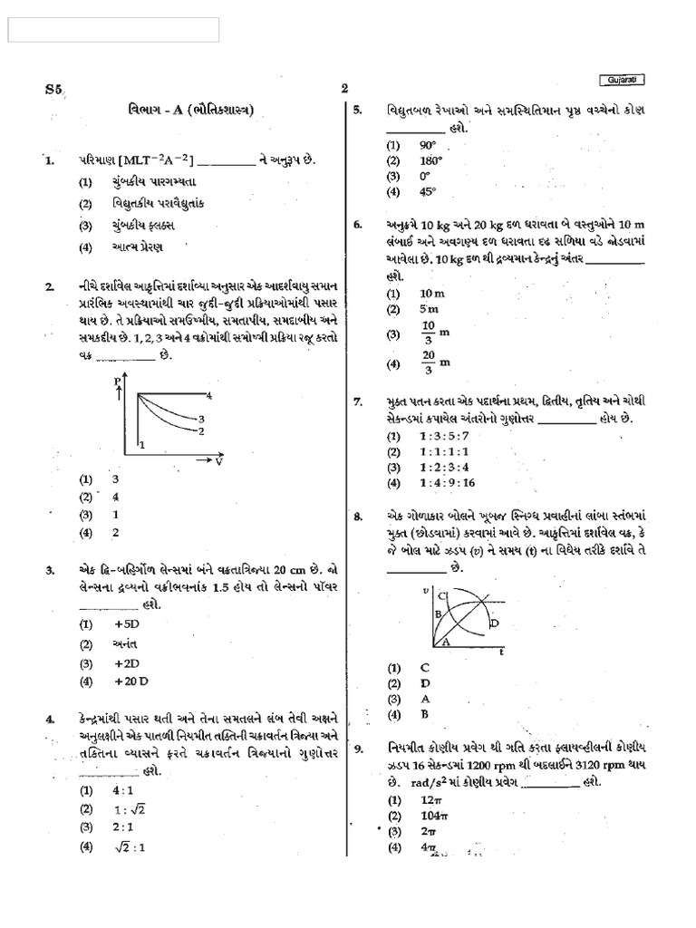 NEET 2015 Question Paper and Research | PDF