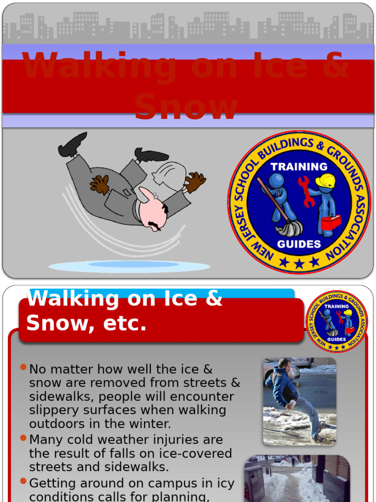 walking-on-ice | PDF | Ice | Traffic