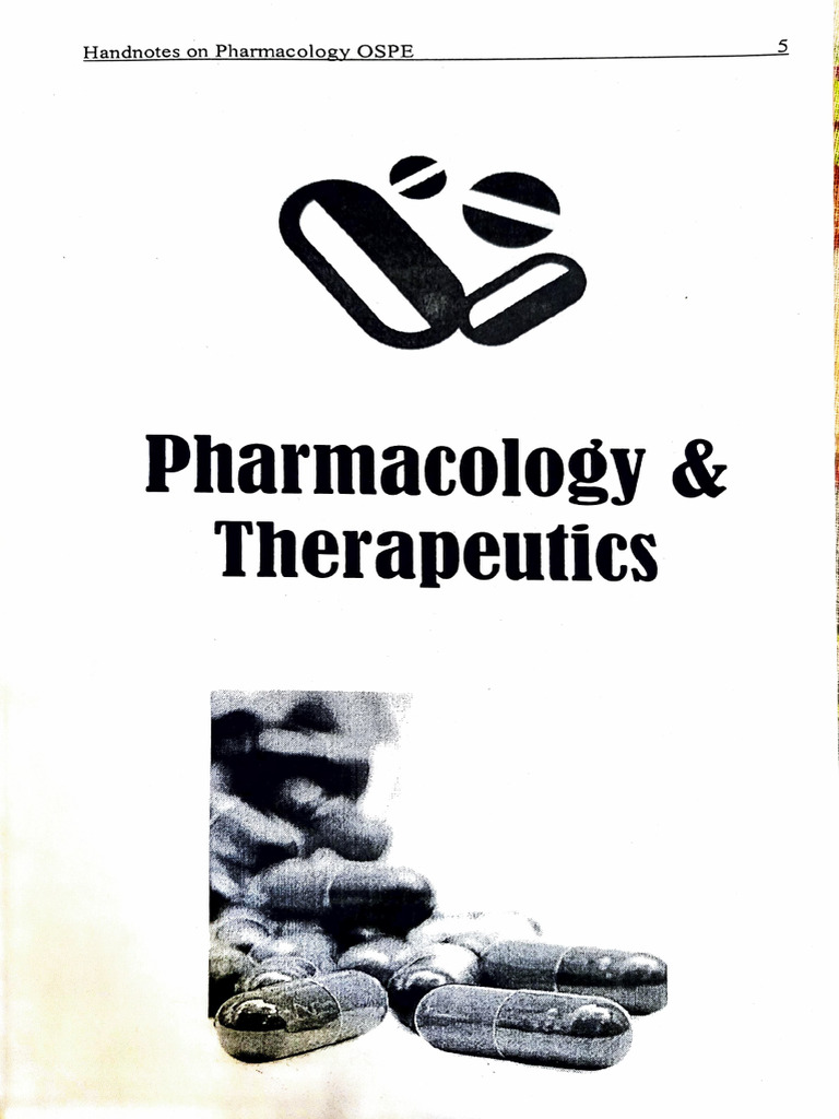Pharma Ospe (1) | PDF