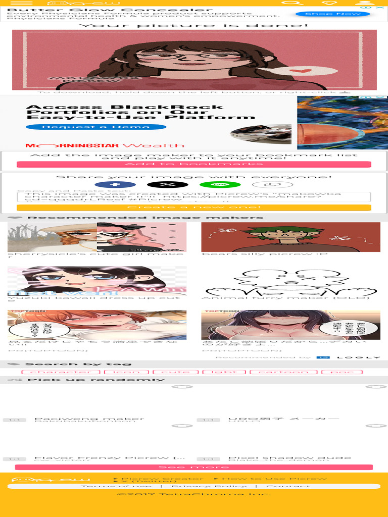 makowka character maker II｜Picrew 2 | PDF